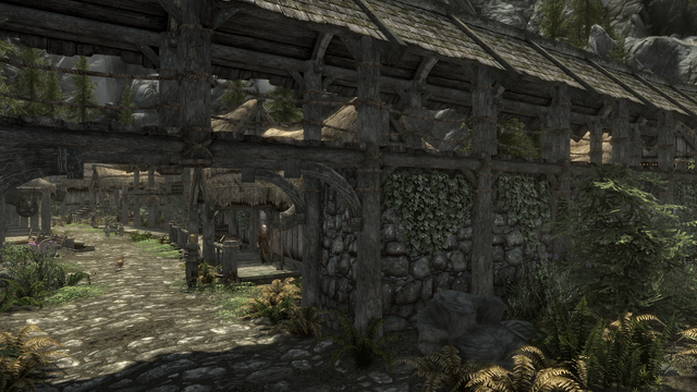 Skyrim modded with path-traced lighting - and all DX9+ games could ...