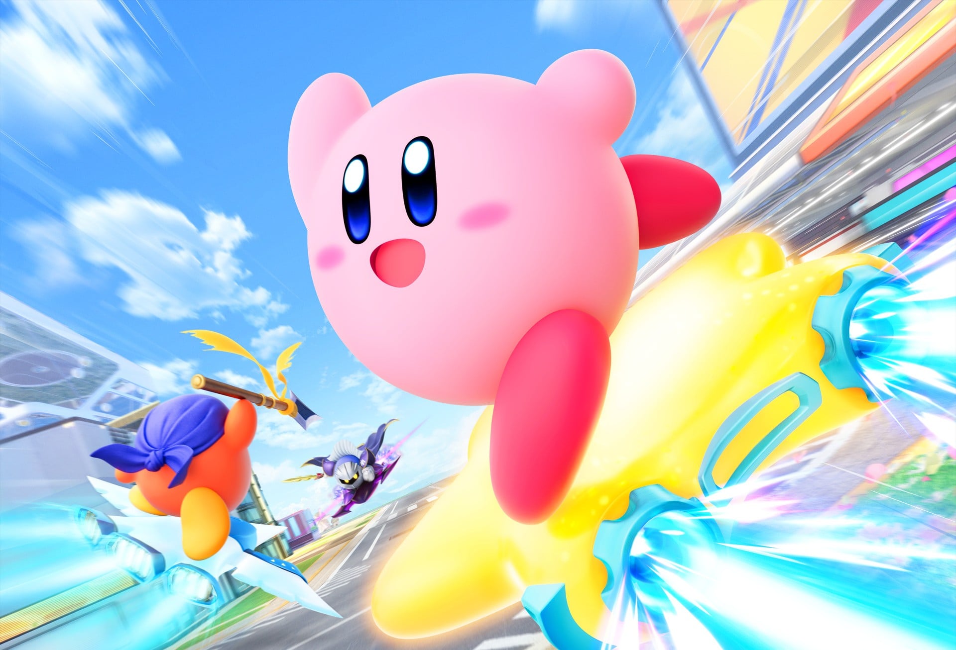 Review: Kirby Air Riders Surprises With Forward-Thinking Rendering ...